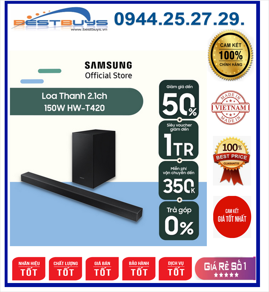 Loa thanh soundbar Samsung HW-T420 Mới 2020 - Điện máy Bảo Bảo - Chuyên ...